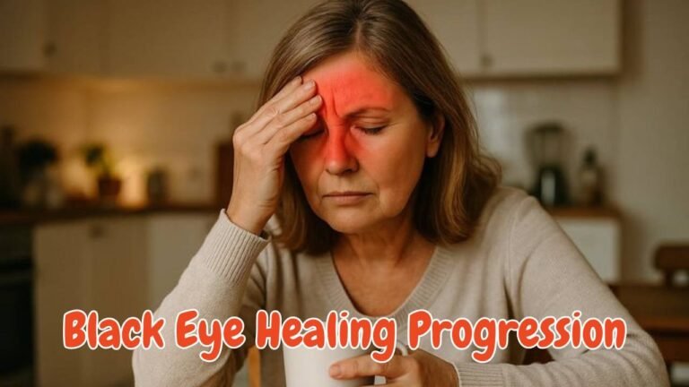 Black Eye Healing Progression Explained: From Initial Injury to Full ...